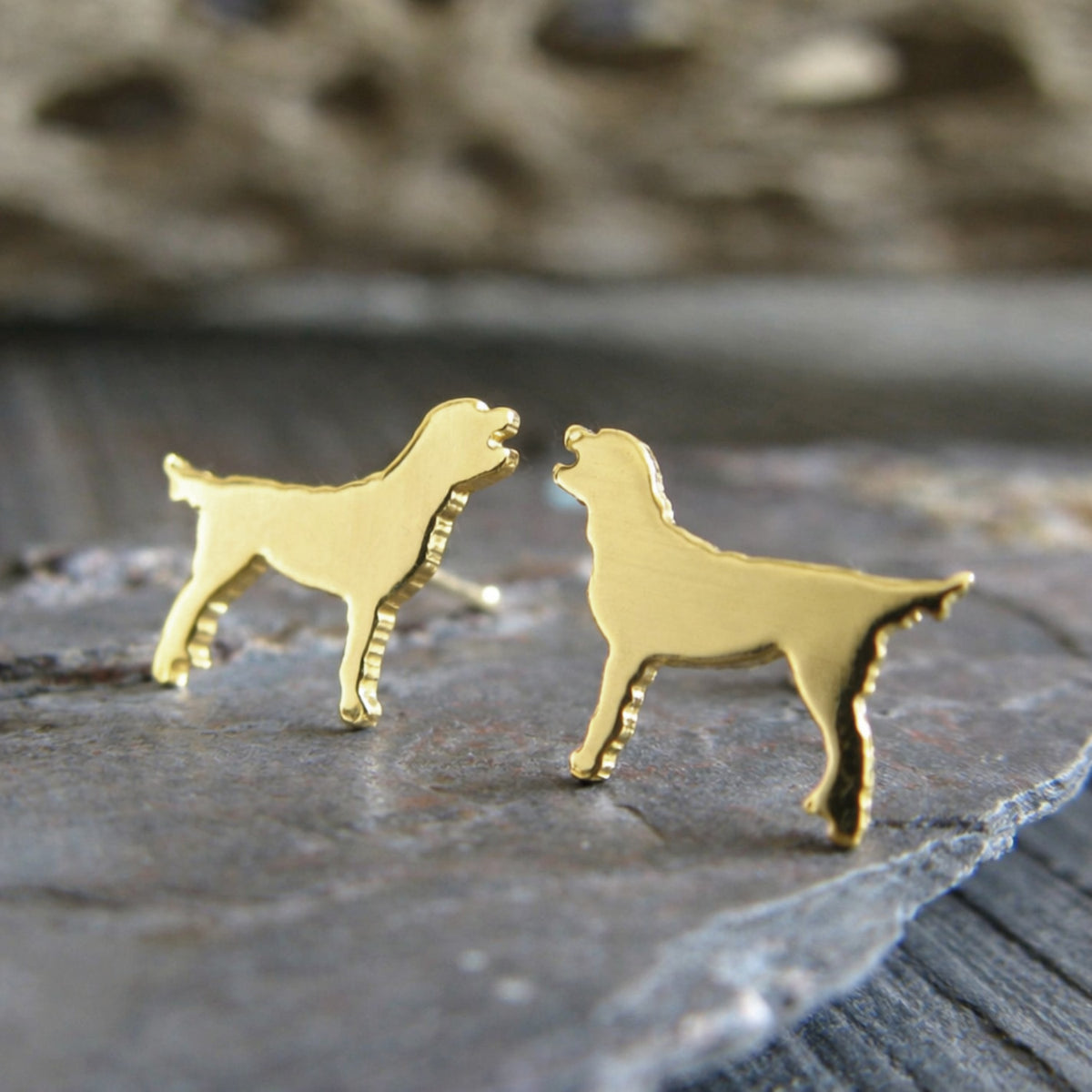 Labradoodle Stud Earrings — Handmade Dog Jewelry Made in the USA ...