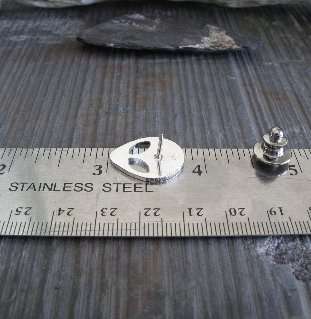 Alien Head Tie Tack ~ Handcrafted in the USA from sterling silver ...