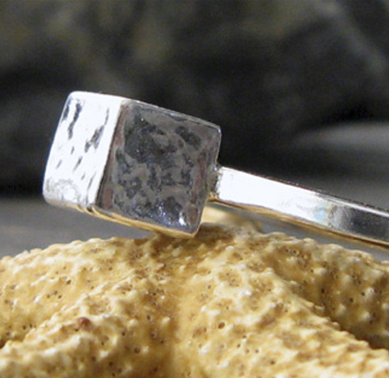 Solid Cube Ring ~ Jewelry Handmade in the USA – Poseidon's Booty