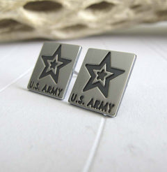 United States Military Army Stud Earrings ~ Handmade in USA – Poseidon ...